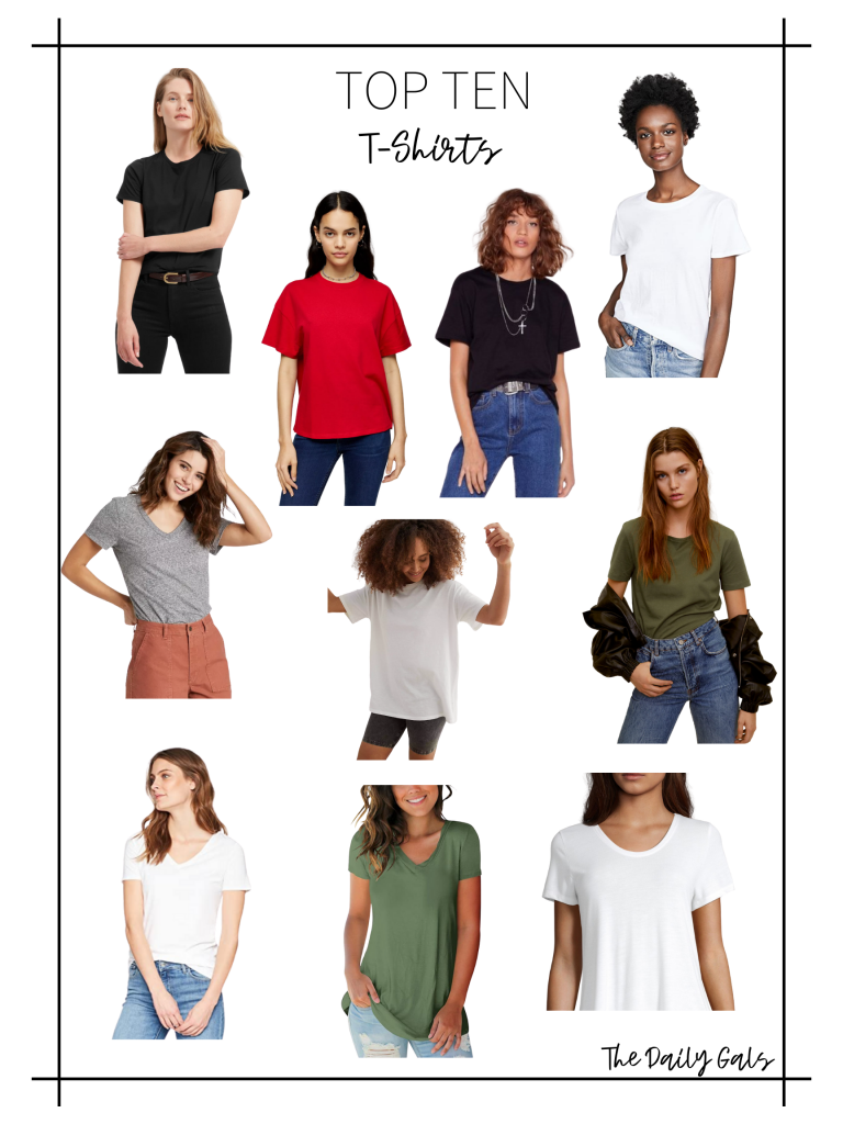 Top 10 T-Shirts – The Daily Gals